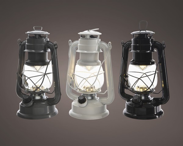 Supa - LED Hurricane Lantern 10" | David Neill Mica