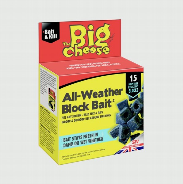 The Big Cheese All Weather Block Bait 15x10g
