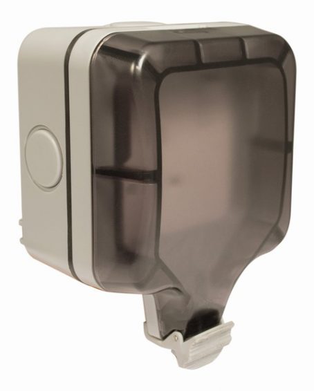 BG - Weatherproof IP66 Switched Socket - 1Gang 13Amp | David Neill Mica